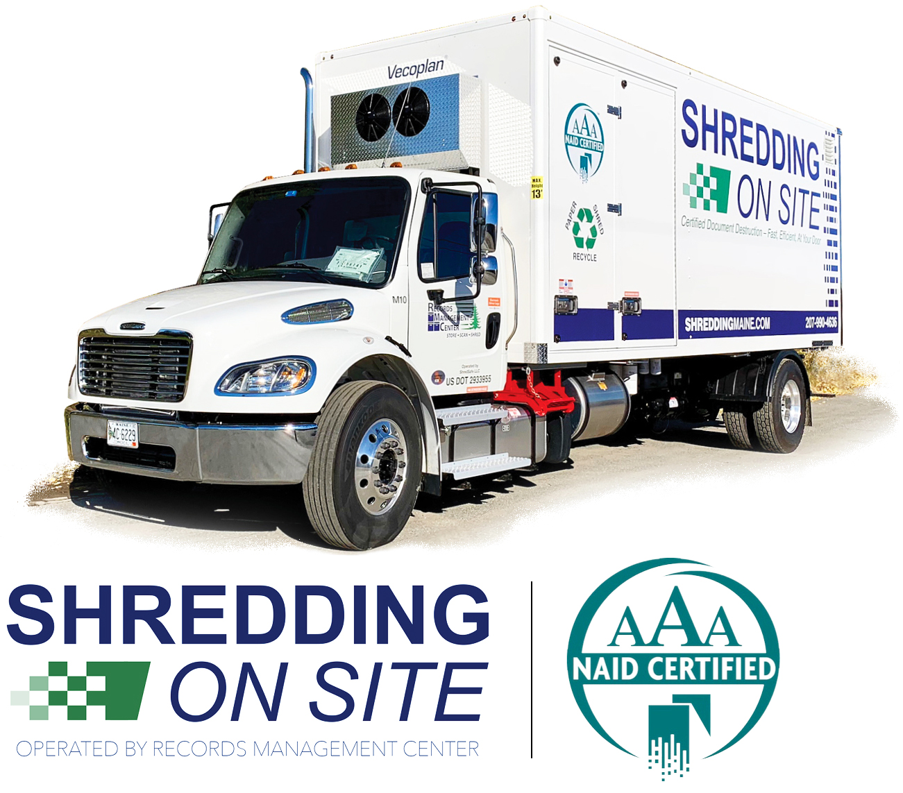 Shredding On-Site | Mobile Document Shredding | Bangor, Maine